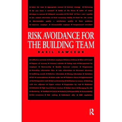 预订 Risk Avoidance for the Building Team 建筑团队的风险规避: 9781138156104