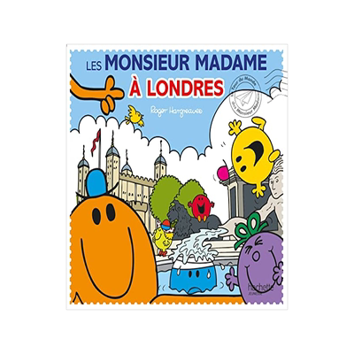 预售 法语版 奇先生妙小姐看世界 伦敦 儿童小语种早教启蒙 Le tour du monde des Monsieur Madame à Londres
