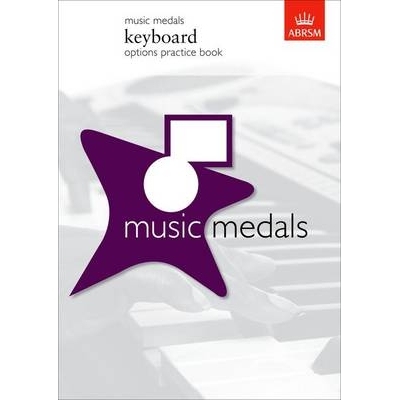 预订 Music Medals Keyboard Options Practice Book 音乐勋章键盘选项练习册: 9781860966996