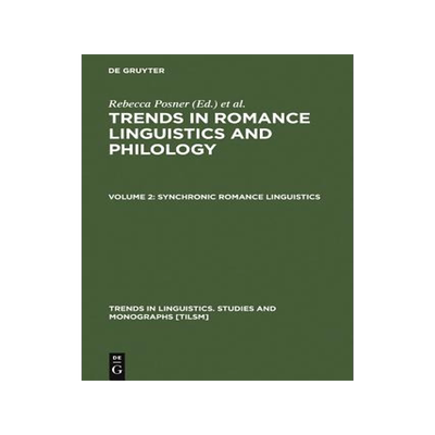 [预订]Synchronic Romance Linguistics 9789027978967