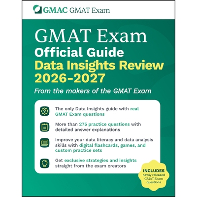 预售 Gmat Official Guide Data Insights Review 2026-2027 Book + Online Question Bank 研究生管理科学入学考试官方指南数据洞