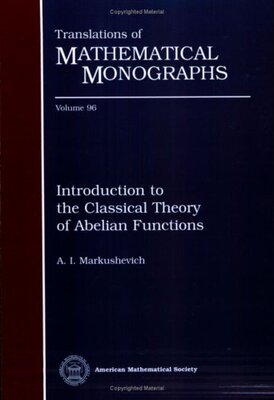 【预售】Introduction to the Classical Theory of Abelian Functions