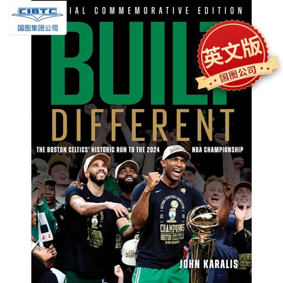 波士顿凯尔特人 NBA夺冠纪念集 杰伦布朗 霍福德 塔图姆 英文原版 Built Different: The Boston Celtics' Run to Championship