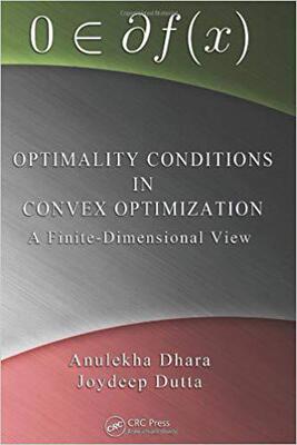 【预售】Optimality Conditions in Convex Optimization