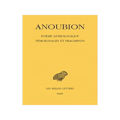 [预订]Poème astrologique : témoignages et fragments 9782251006017