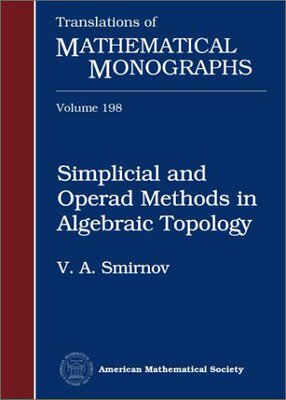 【预售】Simplicial and Operad Methods in Algebraic Topology