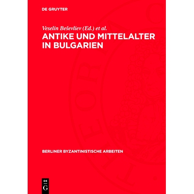 预订 Antike und Mittelalter in Bulgarien: 9783112721209