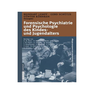 预订 Forensische Psychiatrie und Psychologie des Kindes- und Jugendalters