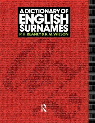 【预订】A Dictionary of English Surnames