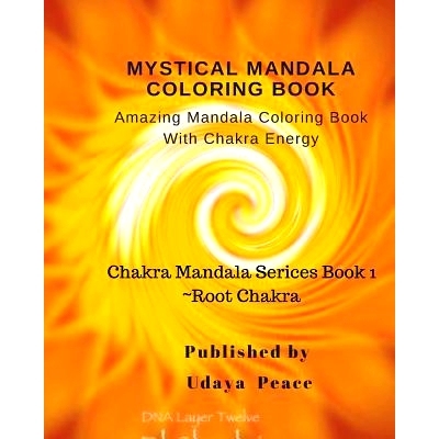 预订 Mystical Mandala Coloring Book With Chakra Energy Root Chakra: Amazing Mandala Color Book With Chakra Energy (Chark