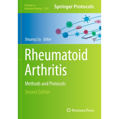 预订 Rheumatoid Arthritis Methods and Protocols 类风湿性关节炎：方法与协议 第2版 9781071636848