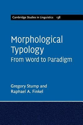 【预订】Morphological Typology