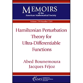 预订 Hamiltonian Perturbation Theory for Ultra-Differentiable Functions 超可微函数的哈密顿微扰理论: 9781470446918