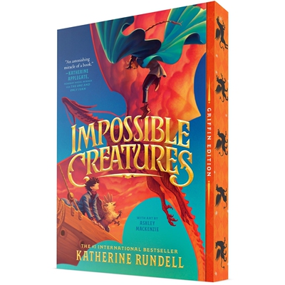 预售 不可思议的生物1 刷边特装版 Katherine Rundell 奇境群岛 英文原版 Impossible Creatures