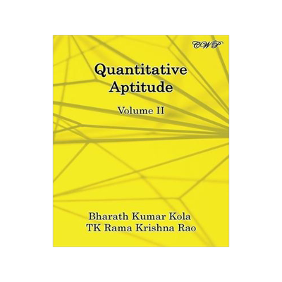 [预订]Quantitative Aptitude: Volume II 9781925823875