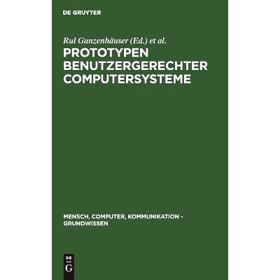 预订 Prototypen benutzergerechter Computersysteme: 9783110115307