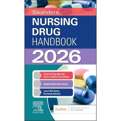 预订 Saunders Nursing Drug Handbook 2026 桑德斯护理*手册 2026: 9780443348723