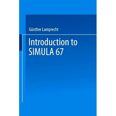 预订 Introduction to SIMULA 67: 9783528033408