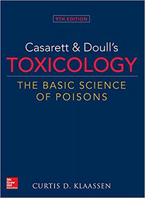 现货 英文原版 卡萨特和杜勒斯毒理学 Casarett & Doull’s Toxicology: The Basic Science of Poisons, 9th Edition