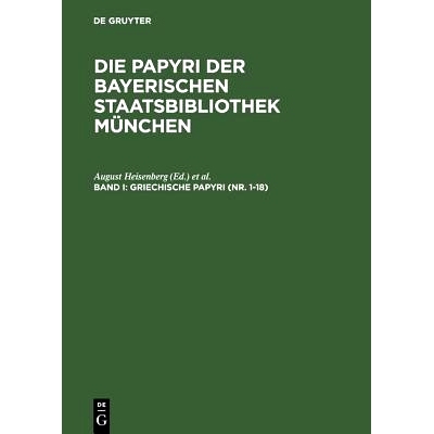 预订 Griechische Papyri (Nr. 1–18): Byzantinische Papyri: 9783598745003