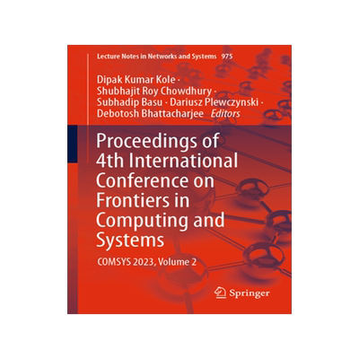 预订 Proceedings of 4th International Conference on Frontiers in Computing and Systems