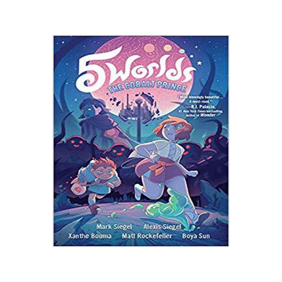 英文原版 五个世界2 漫画 5 Worlds Book 2: The Cobalt Prince