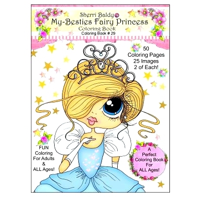 预订 Sherri Baldy My Besties Fairy Princess Coloring Book: 9781945731129