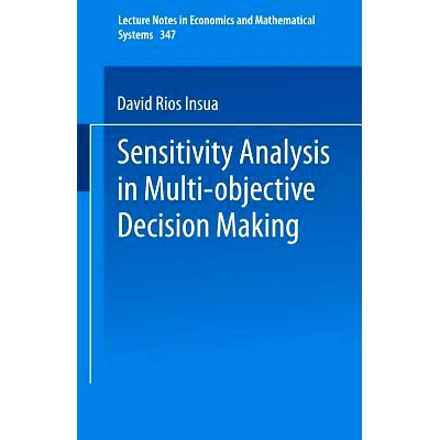 预订 Sensitivity Analysis in Multi-objective Decision Making: 9783540526926