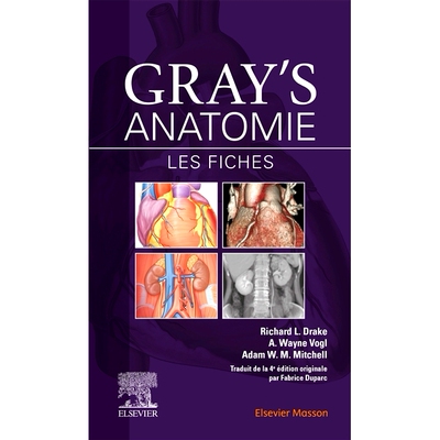 预订 Gray’s Anatomie - Les fiches 格雷的解剖学 - 床单: 9782294762246