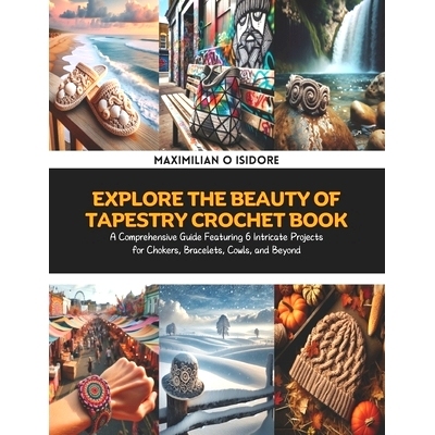 预订 Explore the Beauty of Tapestry Crochet Book: A Comprehensive Guide Featuring 6 Intricate Projects for Chokers, Brac