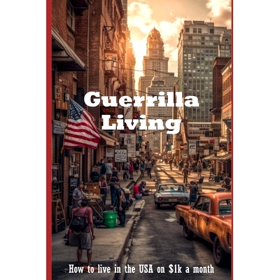 预订 Guerrilla Living: How to Live in the USA on $1,000 a Month: 9798872713883