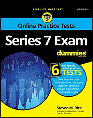 【预售】Series 7 Exam For Dummies, 4Th Edition With Online Practice