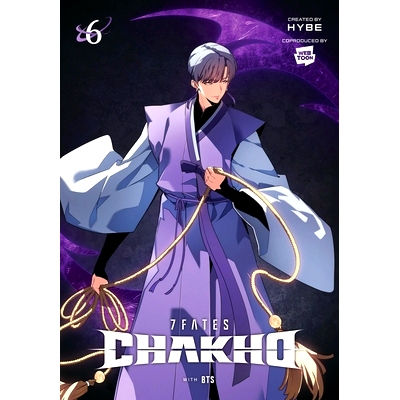 现货 7FATES CHAKHO漫画6 英文原版 韩漫 BTS防弹少年团 HYBE公司官方出品 7FATES CHAKHO Vol 6