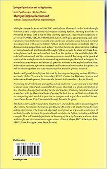 【预售】Multiple Criteria Decision Aid