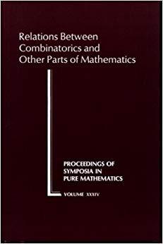【预售】Relations between Combinatorics and Other Parts of Mathematics