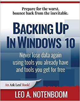 【预售】Backing Up in Windows 10: Never Lose...