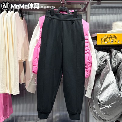 耐克男裤2025冬新款Dri-FIT简约中腰休闲小脚运动长裤 HQ8185-010