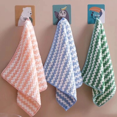 加厚不沾油抹布洗碗布厨