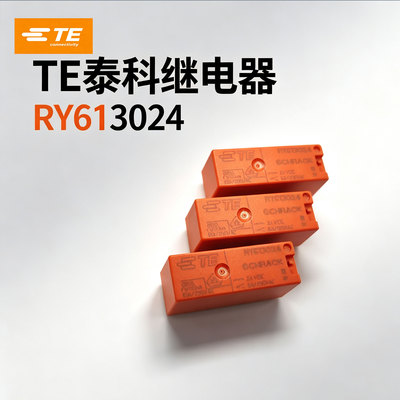 TE泰科功率继电器RY613024功率继电器3-1393225-3直流5脚8A正品