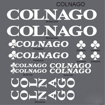 COLNAGO-7自行车贴纸防