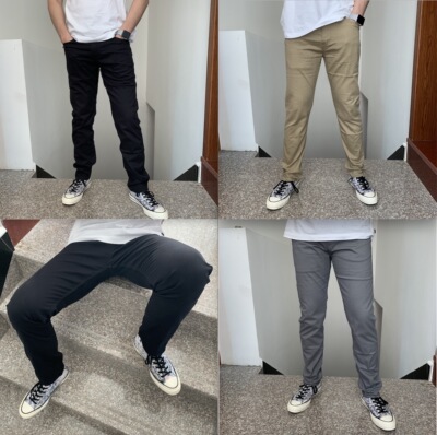 现货Dockers男中腰修身小脚五袋款休闲裤