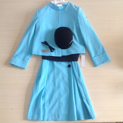 厦航空姐连衣裙飞行映画