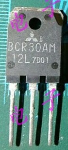【原装拆机】BCR30AM BCR30AM-12L 大功率双向可控硅 30A TO-3P