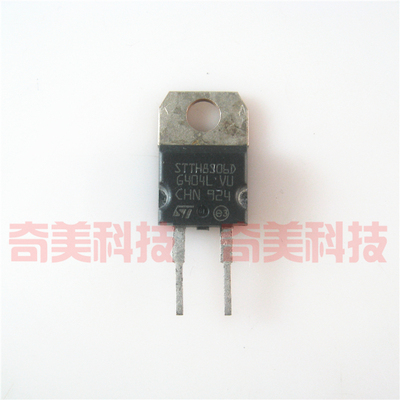【原装拆机】STTH8S06D 铁头 高压肖特基二极管 TO-220 8A 600V