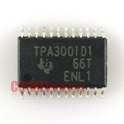 【全新原装】TPA3001D1 TSSOP24 D类音频功率放大器 IC集成电路