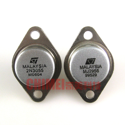 【全新原装】2N3055 MJ2955 金封大功率三极管 功放对管 1对4元