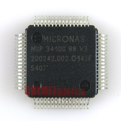 【全新原装】MSP 3410G B8 V3 QFP-64脚 IC集成电路 电子元器件
