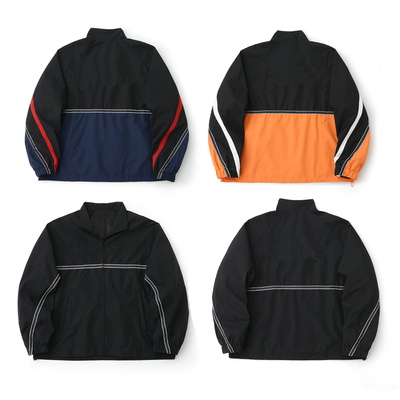 SS26 WEEK12 Logo Taping Track Jacket撞色立领拉链拼接运动夹克