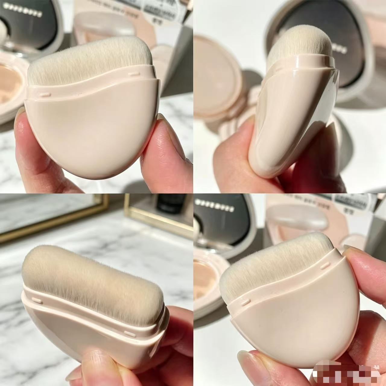 跨境新款小仓鼠便携化妆刷洗脸刷面膜刷美妆工具无痕粉底刷化妆刷