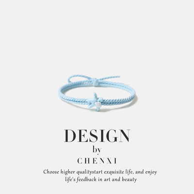 可爱海星鲸鱼发圈少女学生头绳